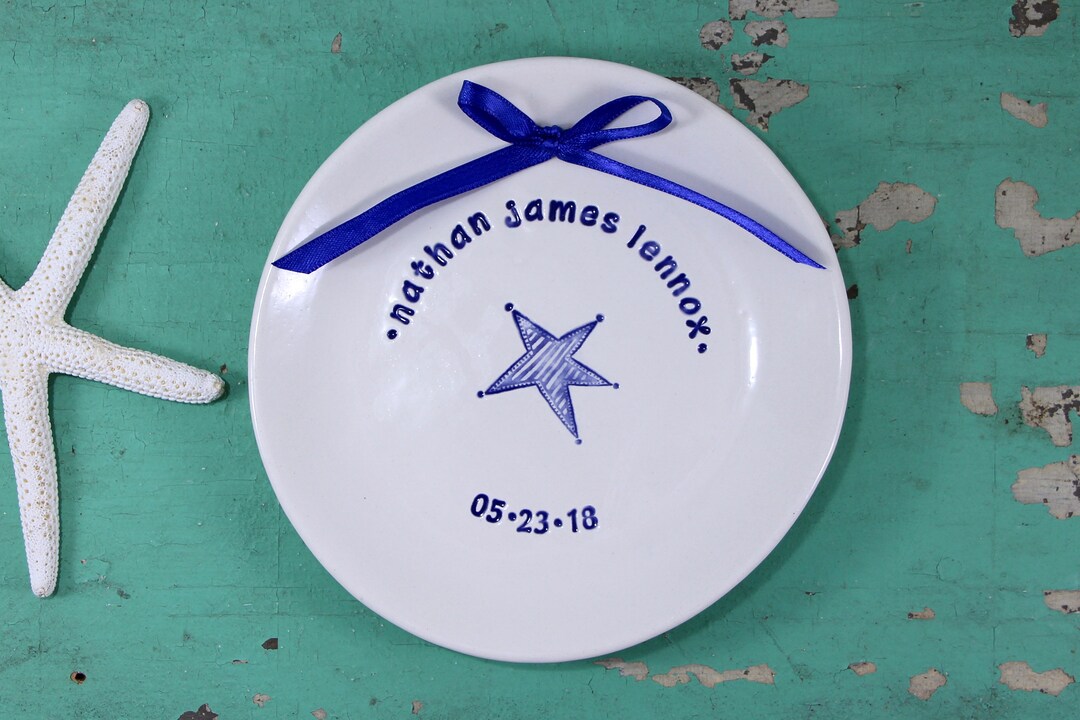 Birthday Plaque Name Plaque Personalized New Baby Gift for Boy ...