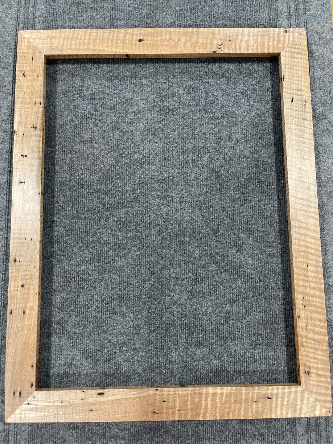 18x24 Wormy Curly Maple Picture Frame - Etsy