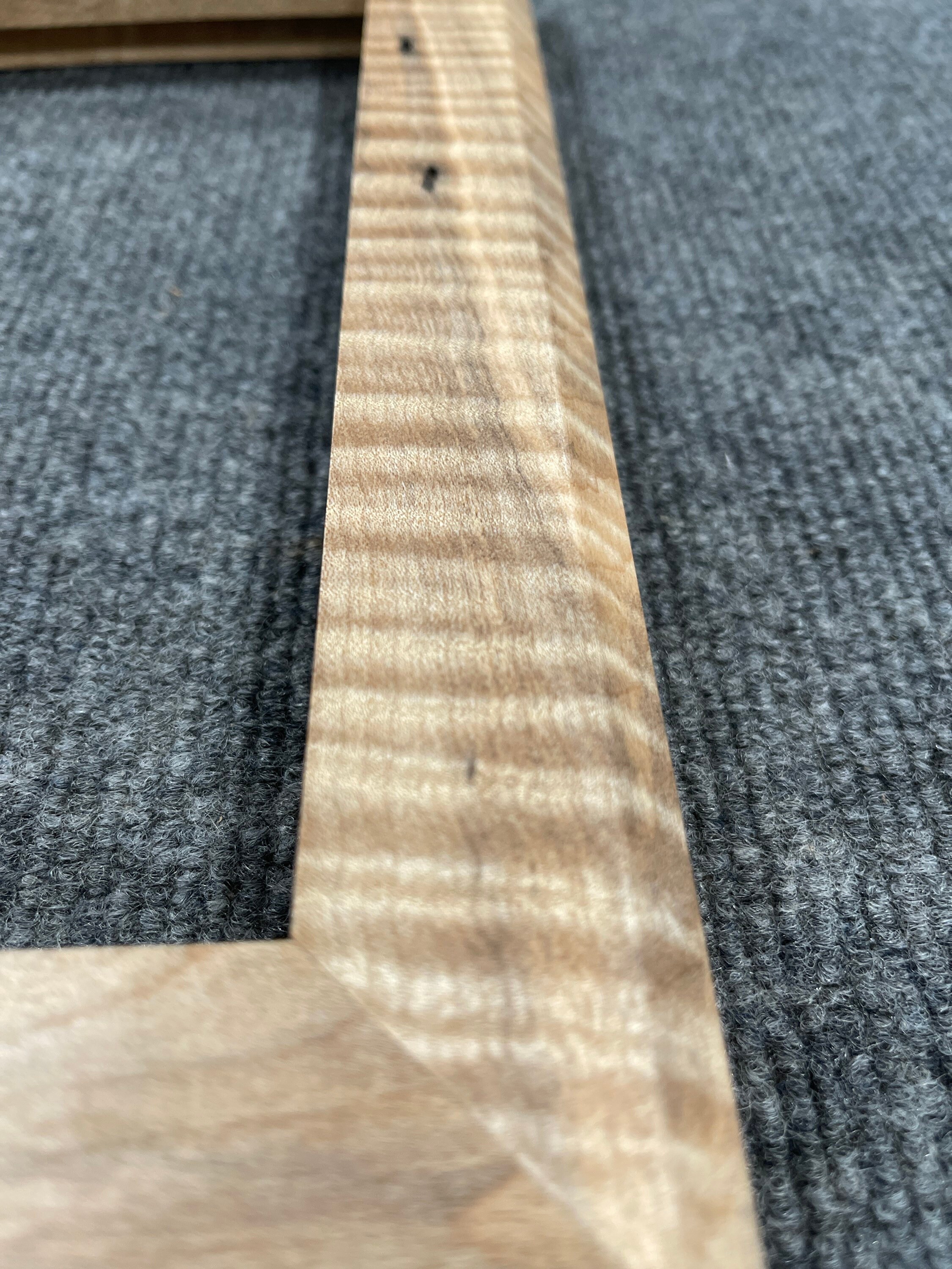 8x10 Wormy Curly Maple Picture Frame - Etsy