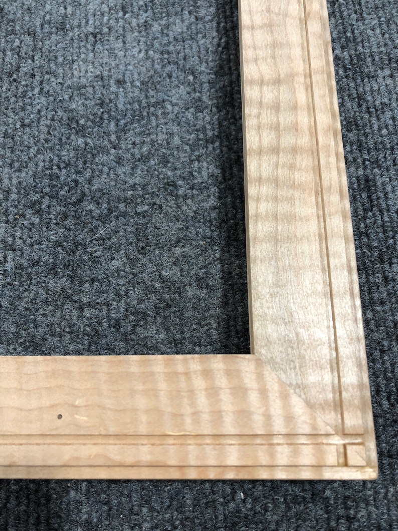 9X12 Curly Maple Light Worm Tracks Picture Frame CM22 - Etsy