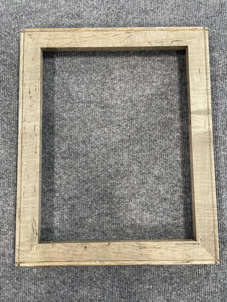 11x14 Light Curly Maple With Worm Tracks Picture Frame WMDD5 | Etsy