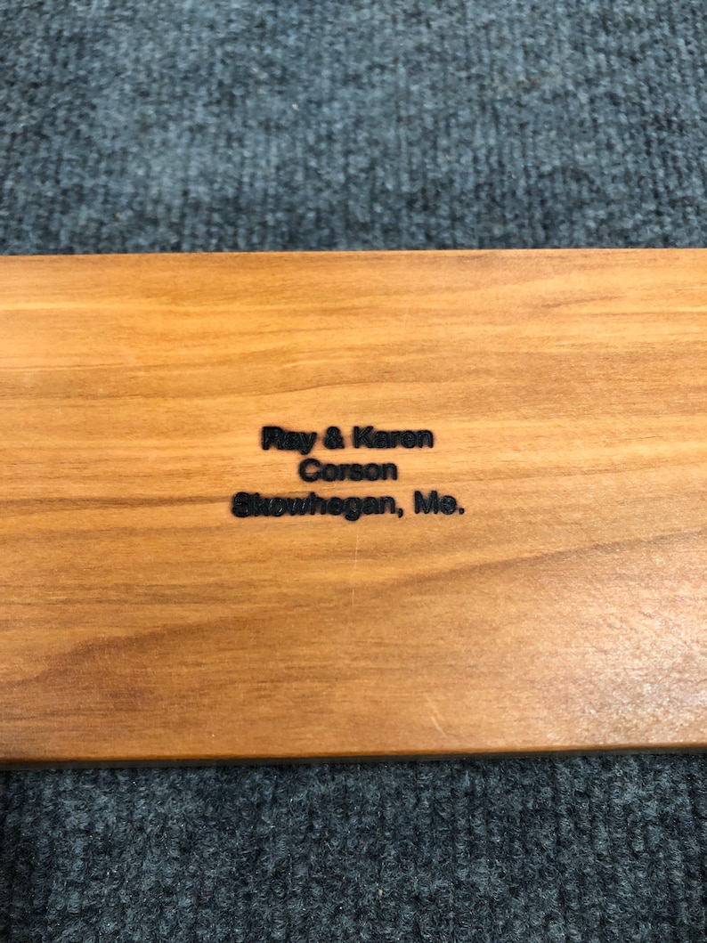 Handcrafted Apple Wood Desk Caddy: Organizer, Pen Holder - Etsy
