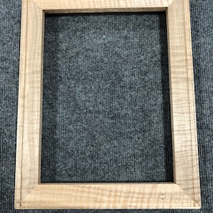 9X12 Curly Maple Light Worm Tracks Picture Frame CM22 - Etsy