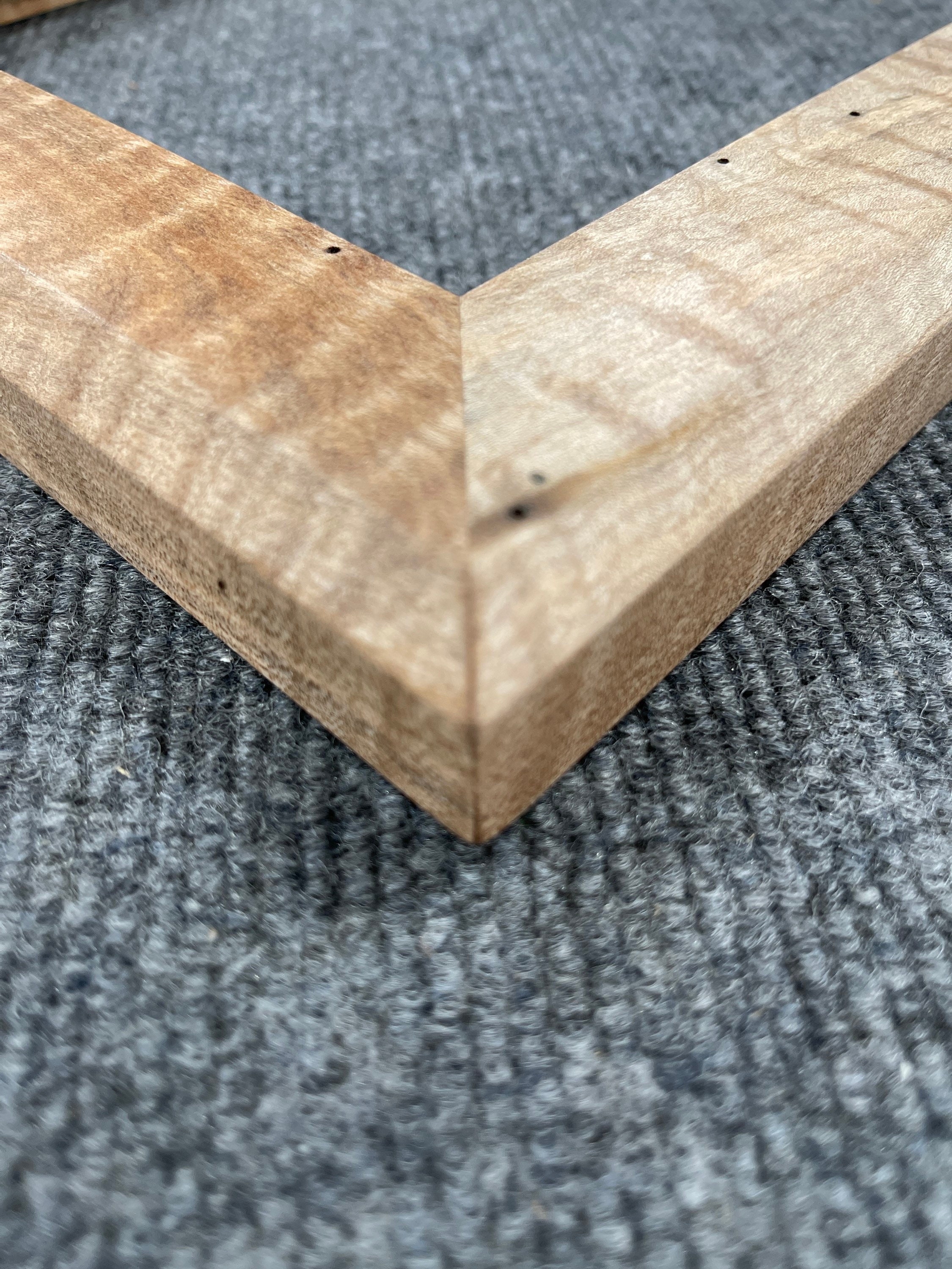 8x10 Wormy Curly Maple Picture Frame - Etsy