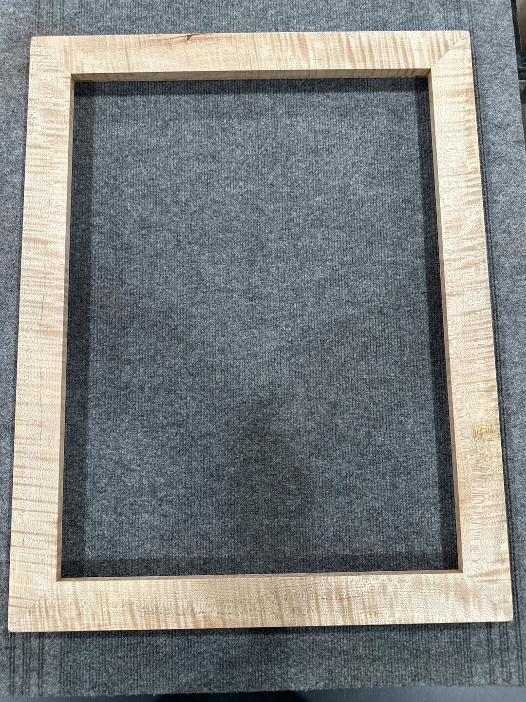 18x24 Quartersawn Curly Maple Picture Frame - Etsy