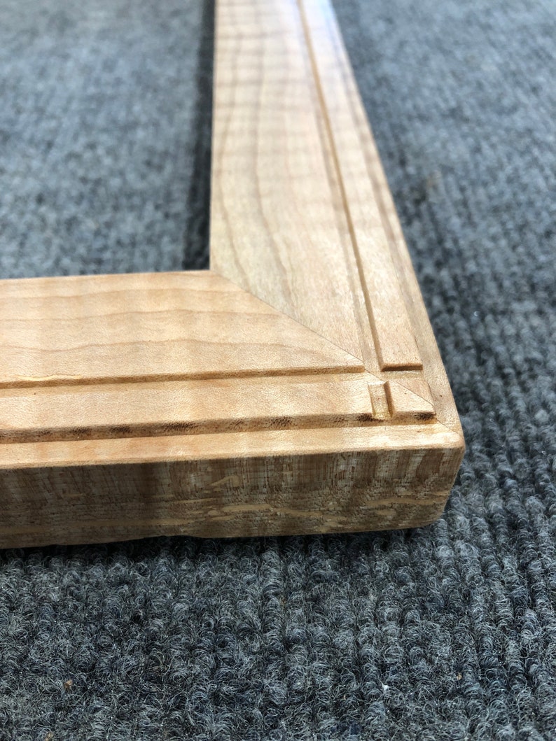 9X12 Curly Maple Light Worm Tracks Picture Frame CM22 - Etsy