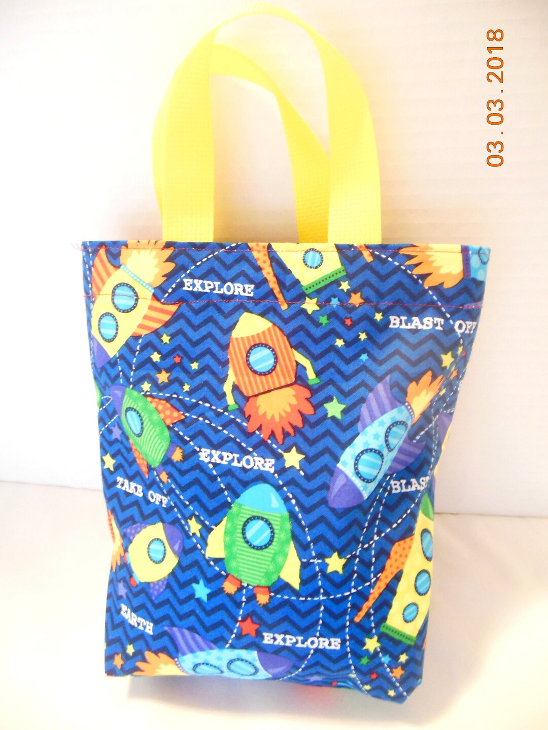 Rockets and Space Ships Tote/gift Bag - Etsy
