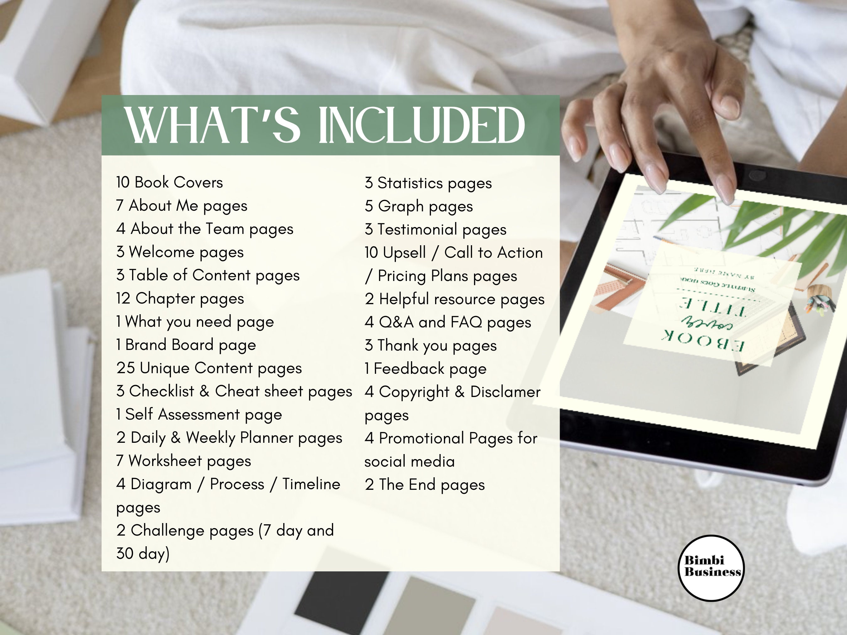 EBOOK TEMPLATE With GREEN Background, Ebook Template Canva, Ebook Pdf ...