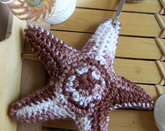 Starfish Keychain - Etsy