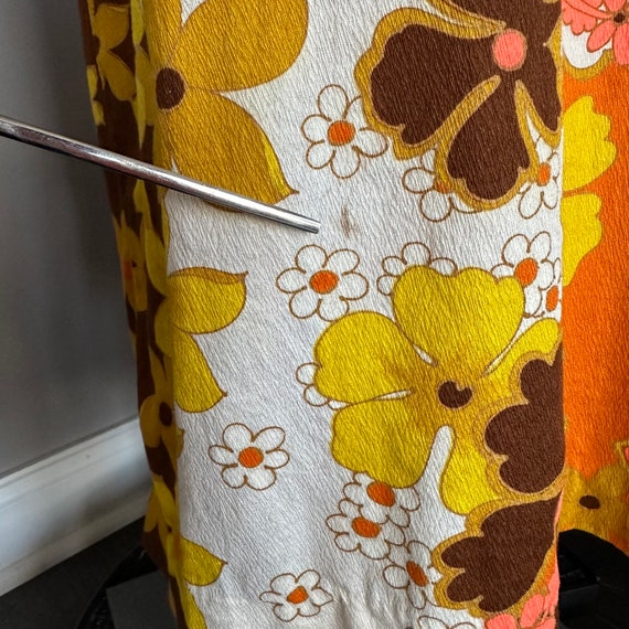 Vintage Hawaiian Watteau Dress Waterfall Back Wedding… - Gem