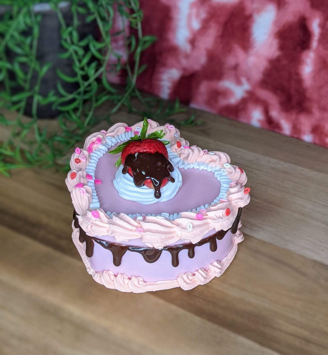 Heart Jewelry "cake" Box - Etsy