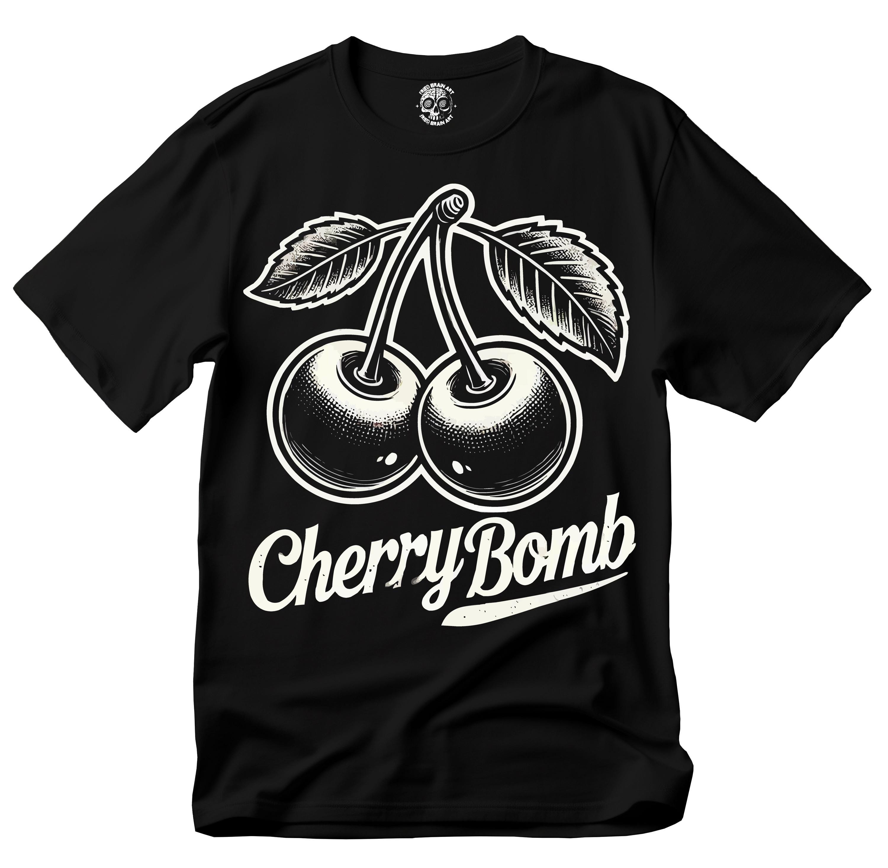 Cherry Bomb T-shirt, Cute Cherry Shirt, Vintage Cherry Shirt, Retro ...