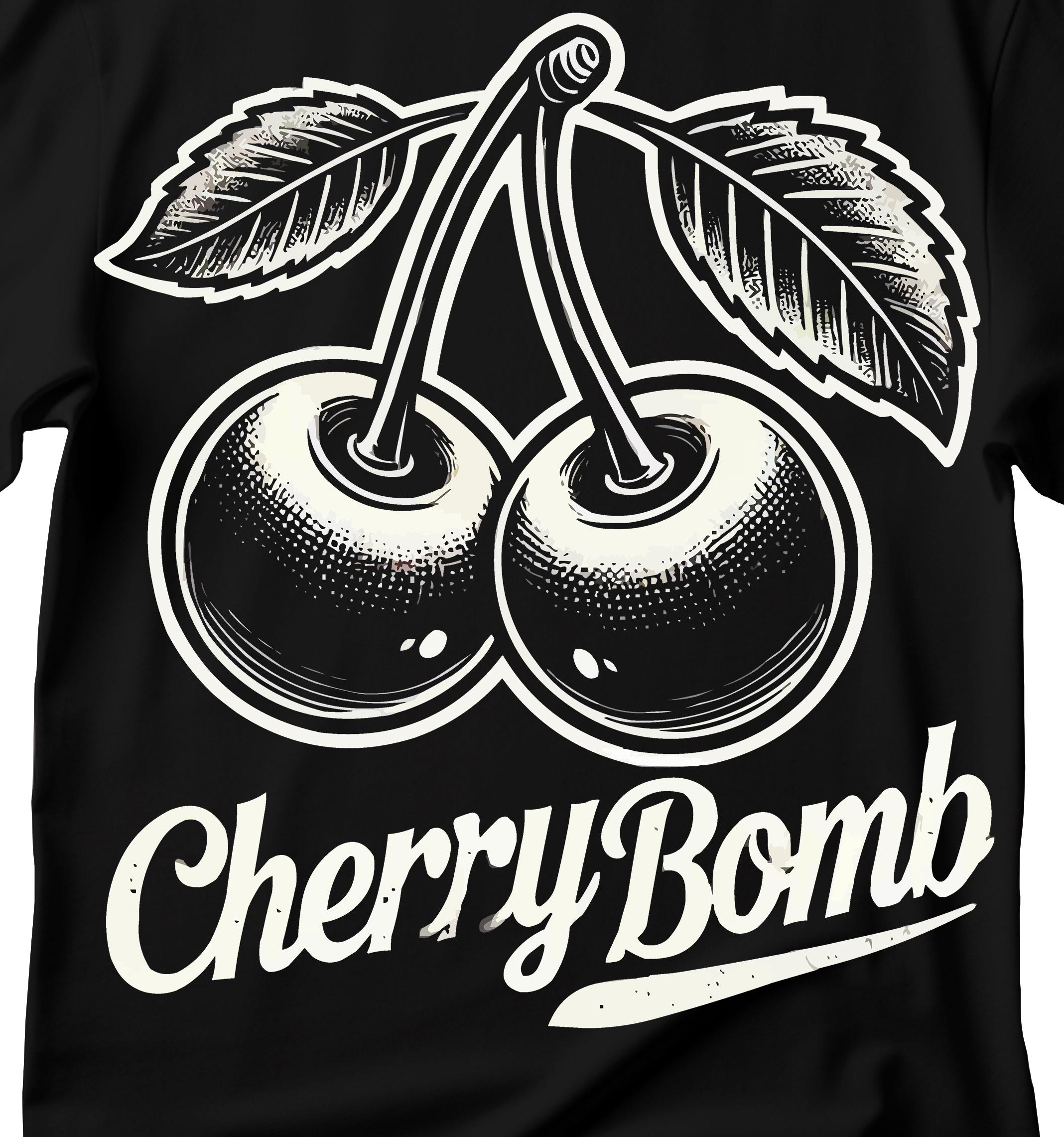 Cherry Bomb T-shirt, Cute Cherry Shirt, Vintage Cherry Shirt, Retro ...