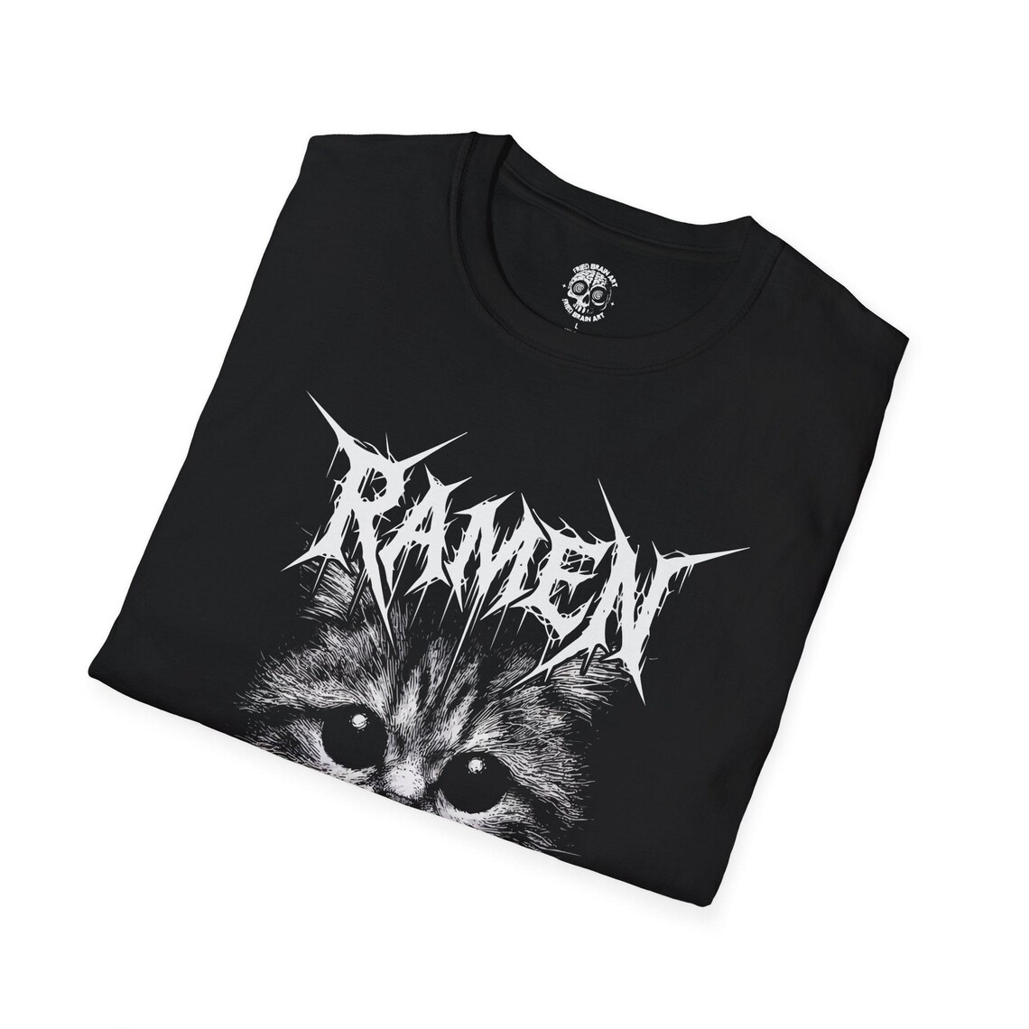Cat Eating Ramen T-shirt, Noodle Soup Tee - Etsy