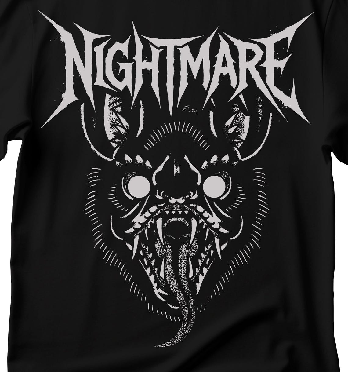 Retro Bat Tattoo T-shirt: 90s Dark Art Graphic Tee - Etsy