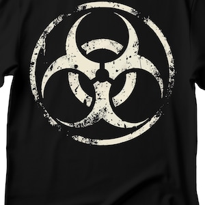 Biohazard Logo T-shirt - Etsy