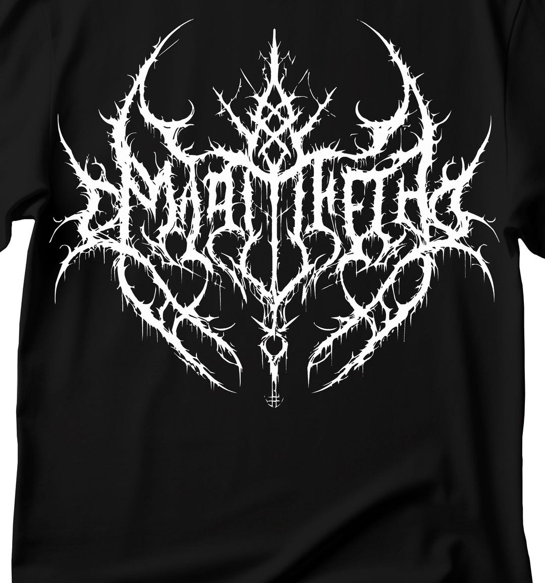 Dark Lettering Gothic T-shirt | Alt Clothing | Mall Goth | Trad Goth ...