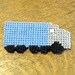 Trio of Trucks Magnets. Pickup Truck, Dump Truck, Semi Tractor-trailer ...