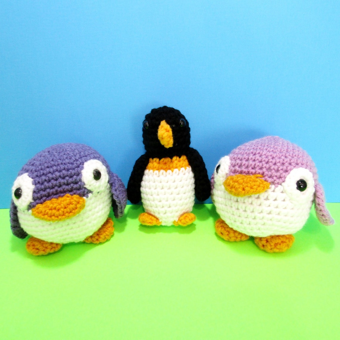 Mini Plush Penguin. Amigurumi Animal Penguin. Soft Toy Penguin | Etsy