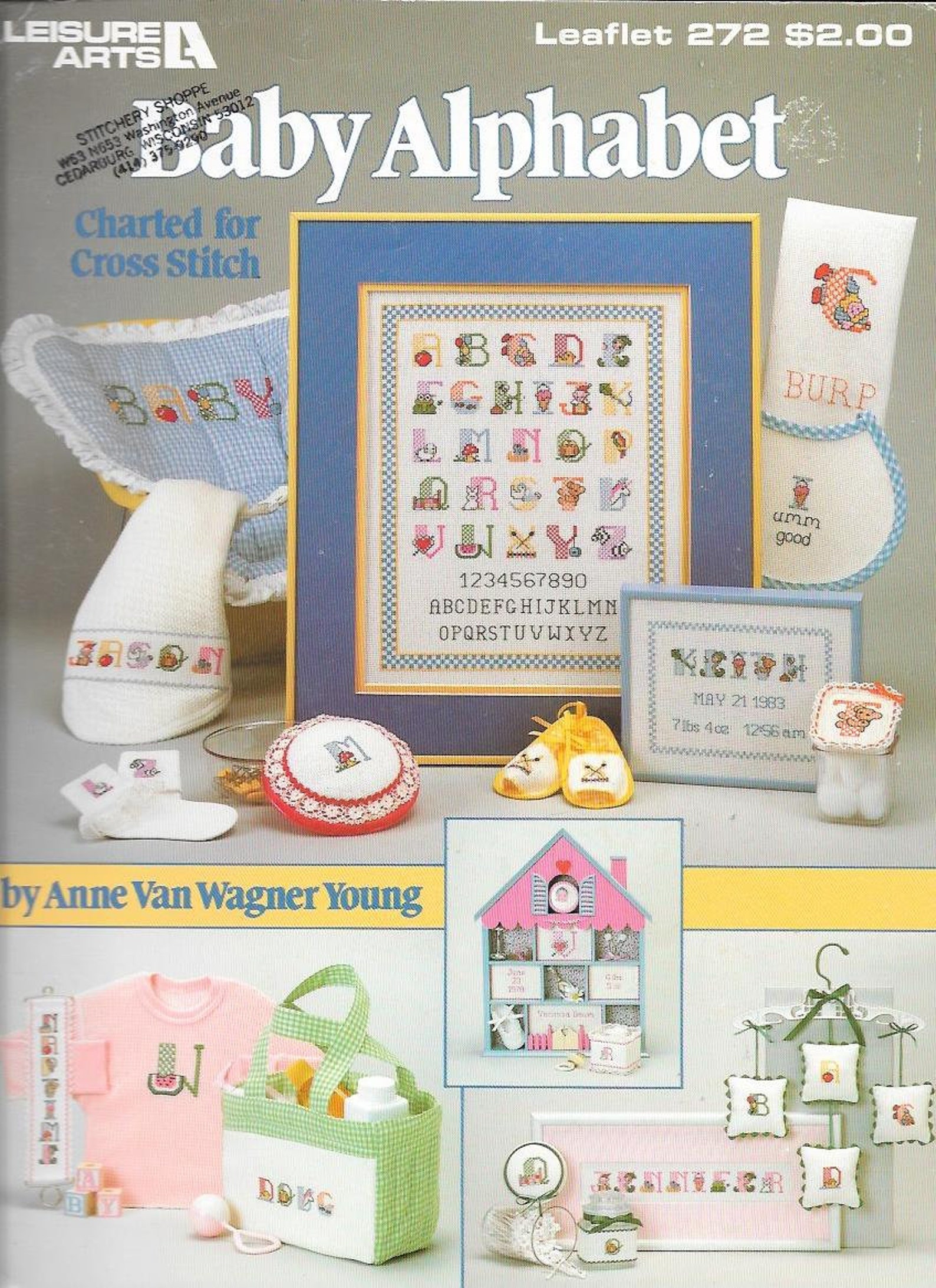 Alphabet Cross Stitch Leaflets. Choose From Alphabet Album - Etsy