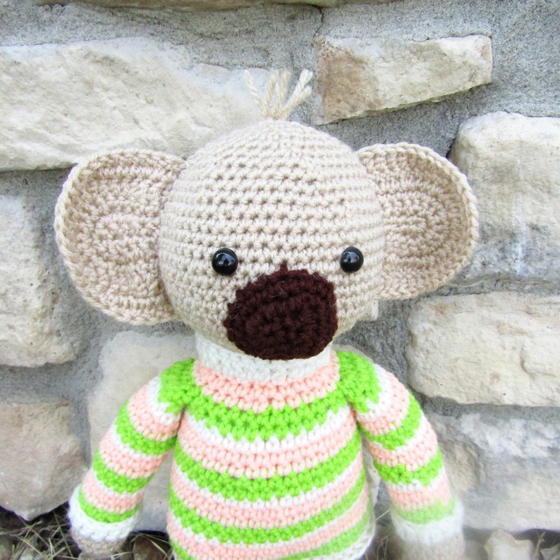Katie the Koala. Amigurumi Crochet Koala. Australian Animal Plushie ...