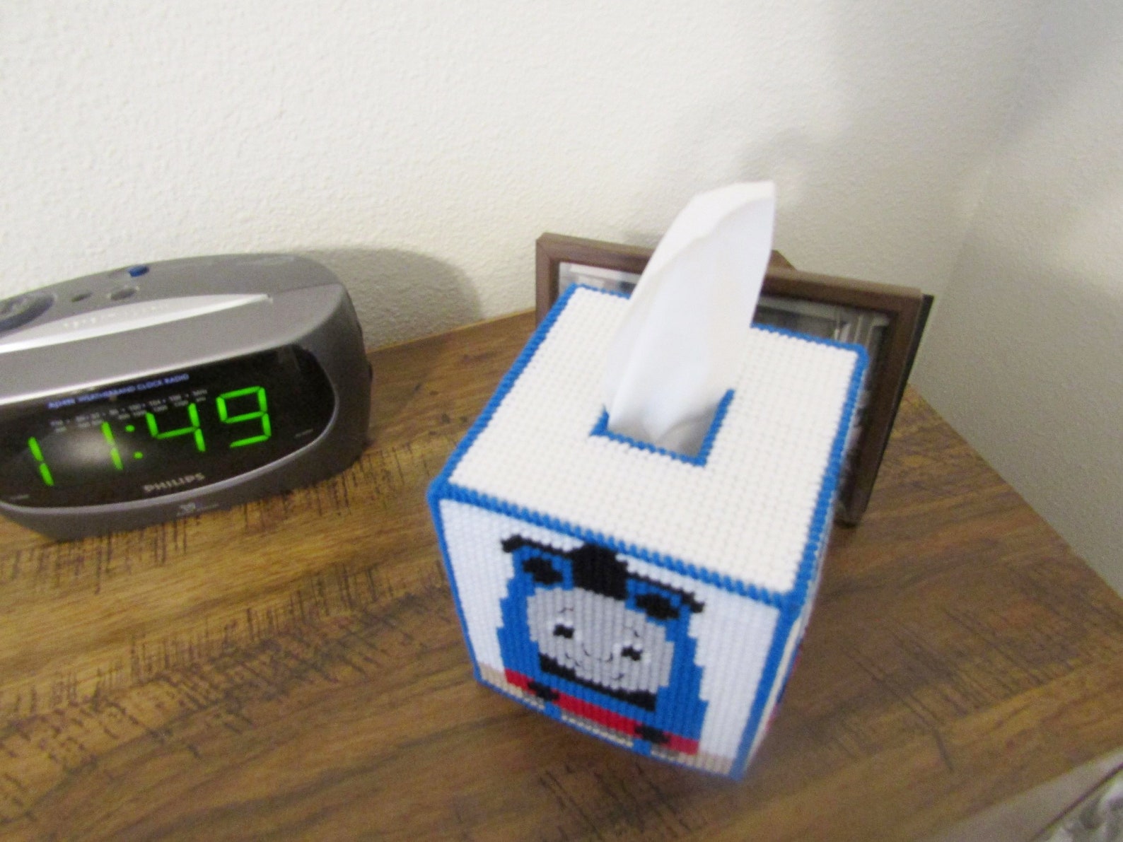 Storybook Train Tissue Box Cover. Child-favorite Cartoon Train - Etsy