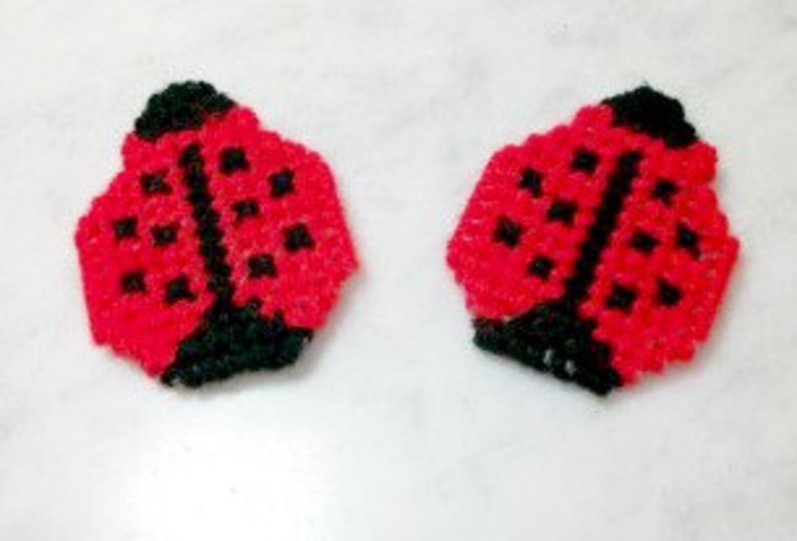 Ladybug Kitchen Set: Ladybug Coasters and Ladybug Magnets. Set of 4 ...