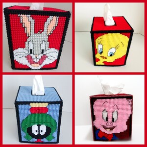 Storybook Train Tissue Box Cover. Child-favorite Cartoon Train Tissue ...