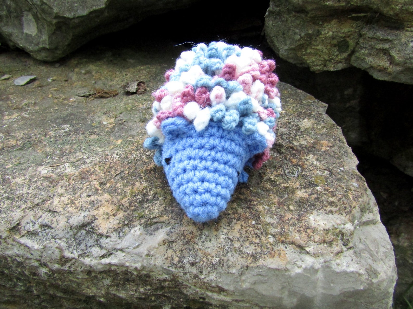 Blue Hedgehog Stuffed Animal Plushie. Toy Hedgehog. Crochet Cutie ...