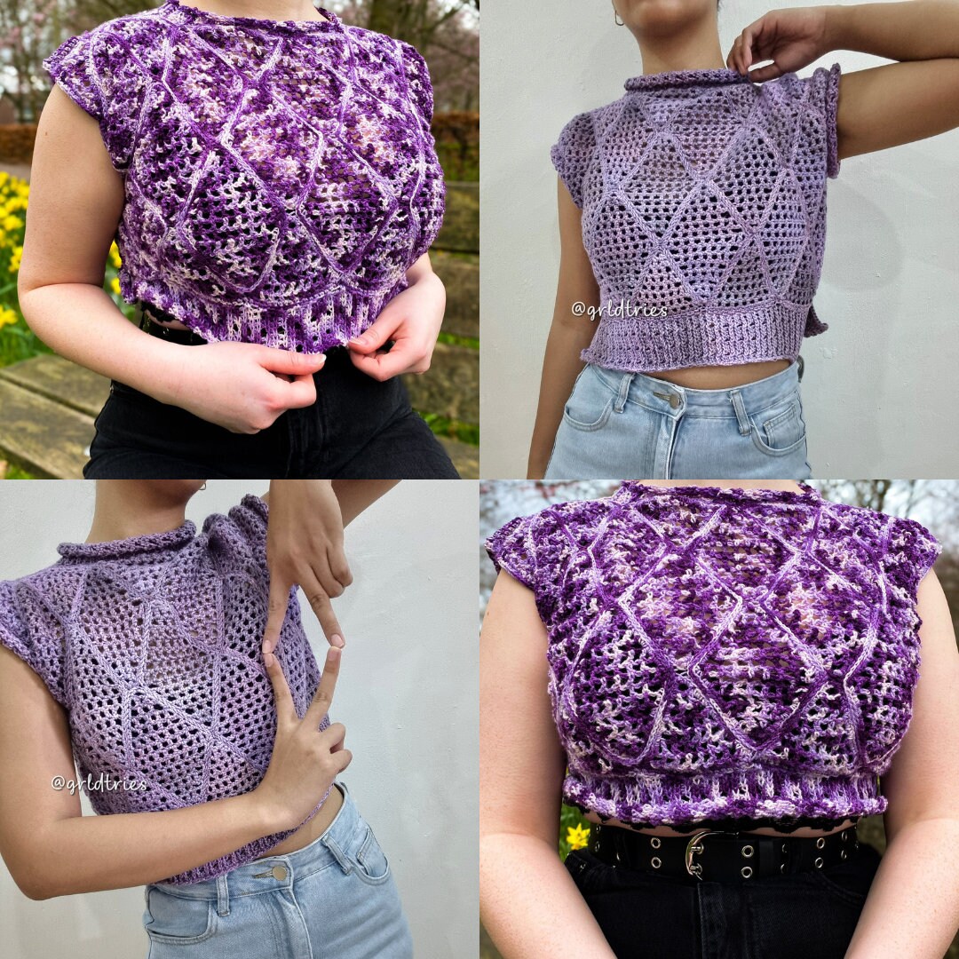 Dia Vest Shrug Sweater Crochet Pattern - Etsy