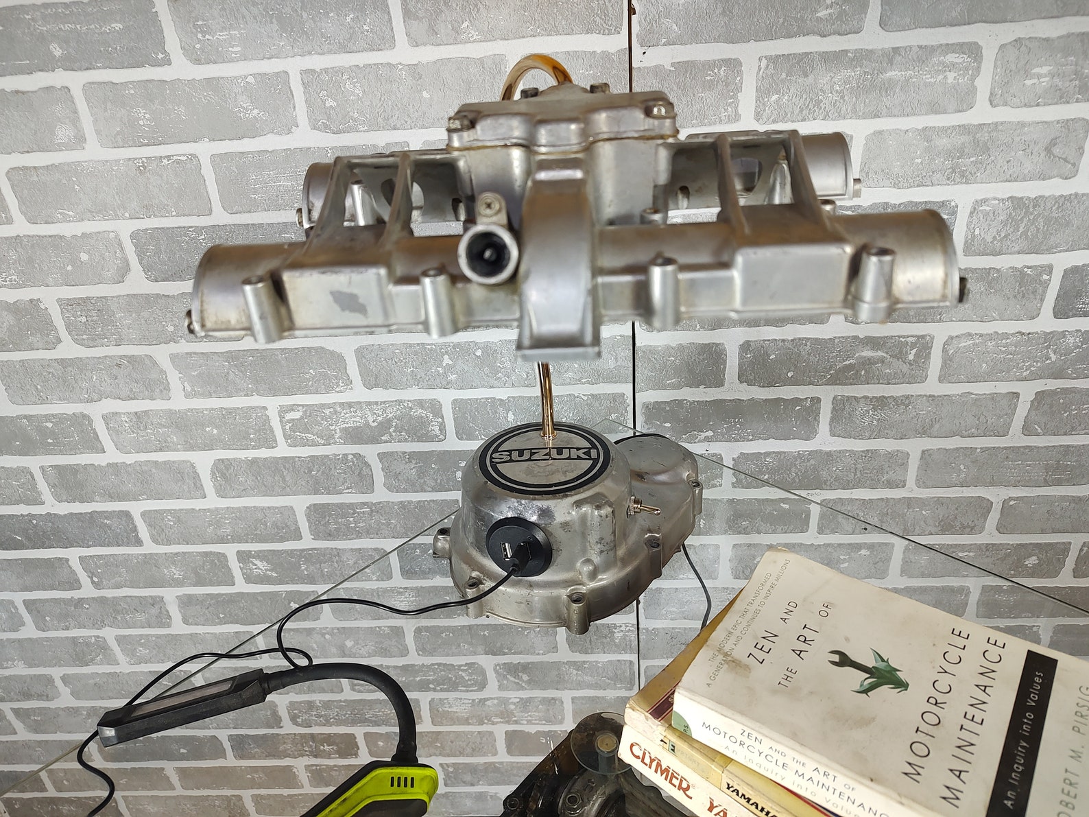 Motorcycle Valve Cover Table Lamp Suzuki GS550 - Etsy