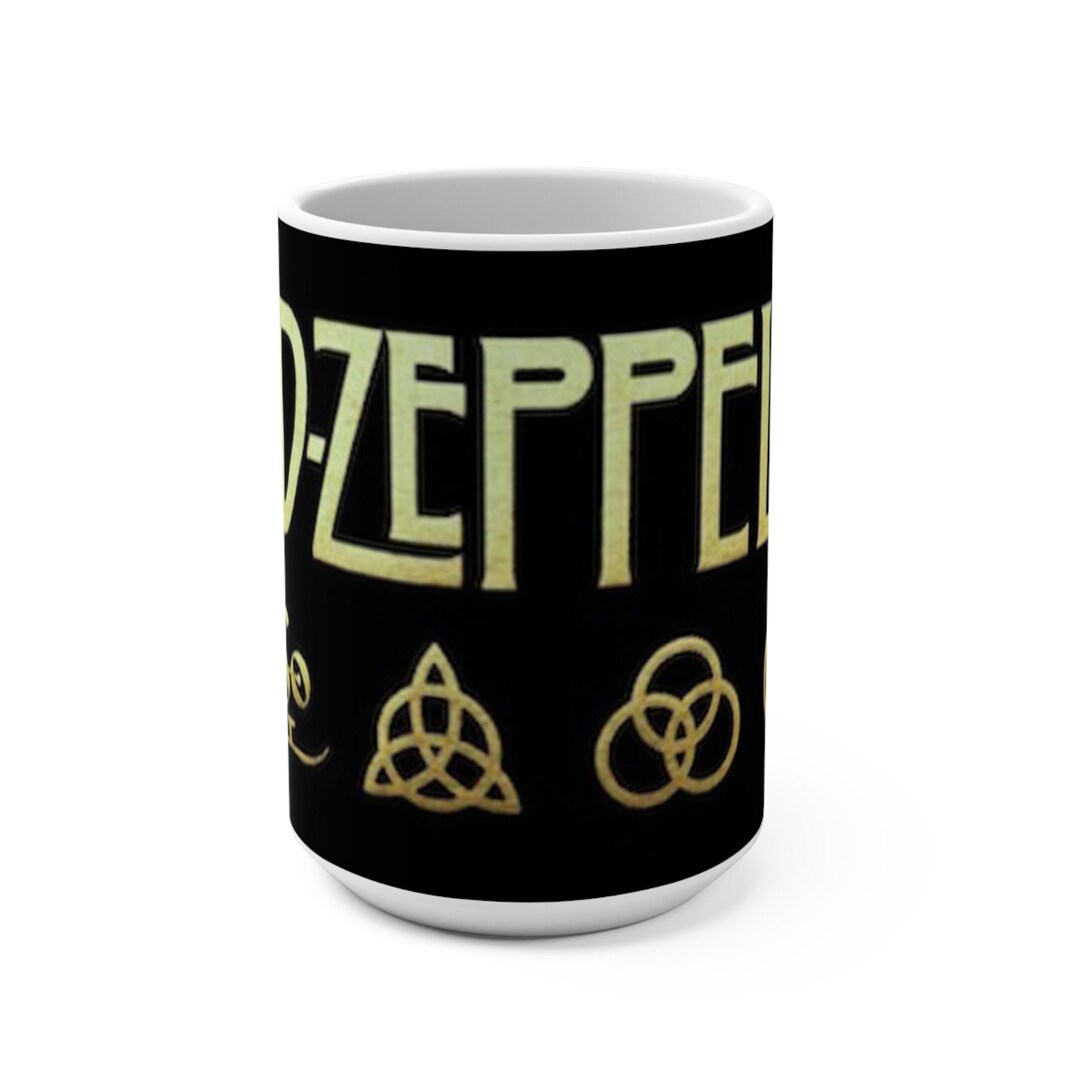 Led Zeppelin Zoso Ceramic Coffee Mug 15oz - Etsy