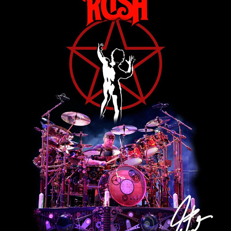 Rush Band Poster - Etsy