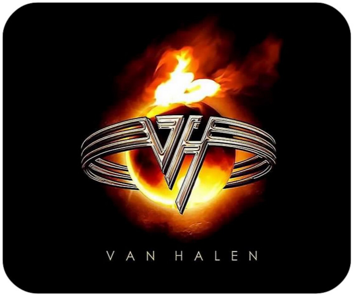 Van Halen Mouse Pad for Home, Office Decor, Office Gifts, Rock and Roll ...