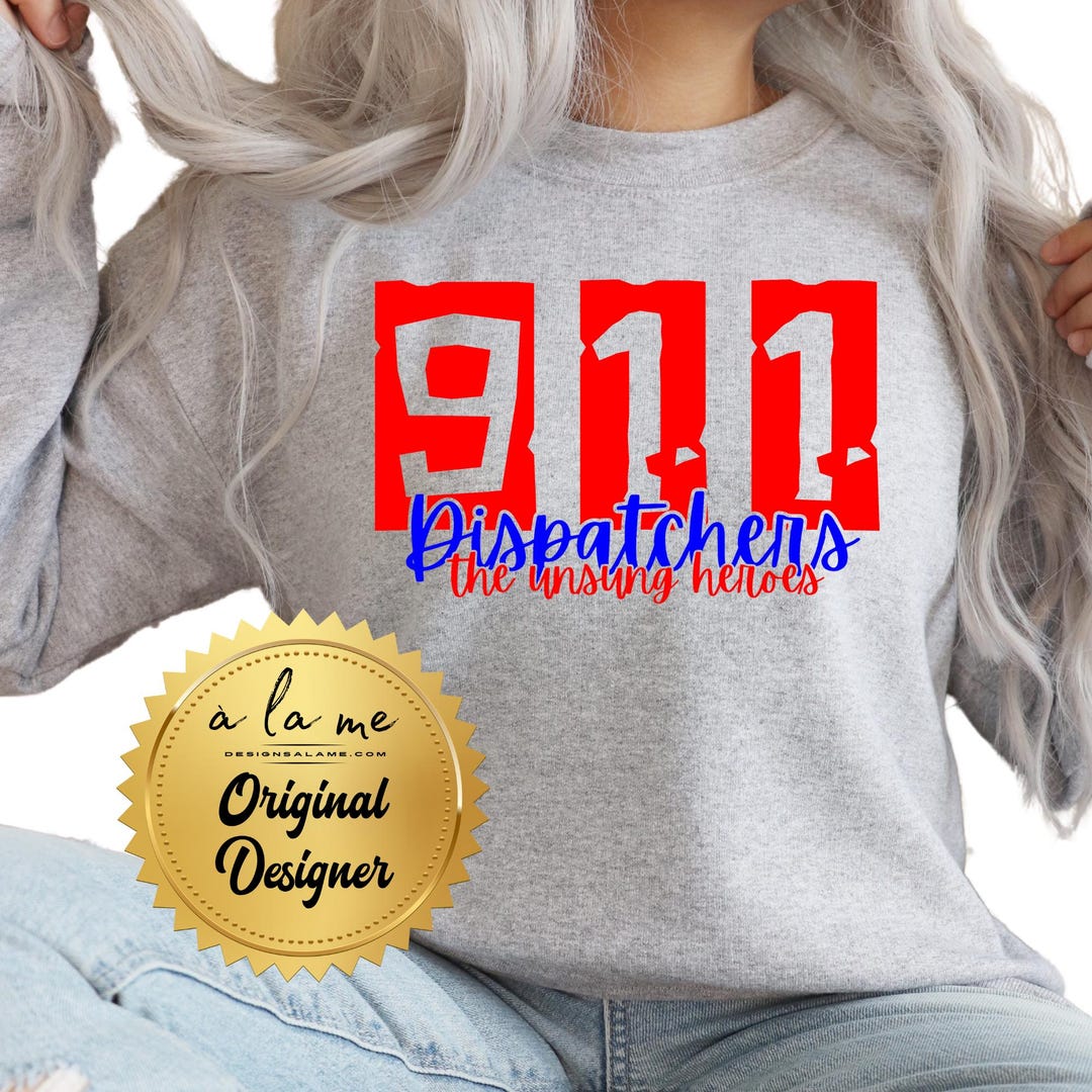 PNG 911 Dispatcher the Unsung Heroes - Digital Download for Transfers ...