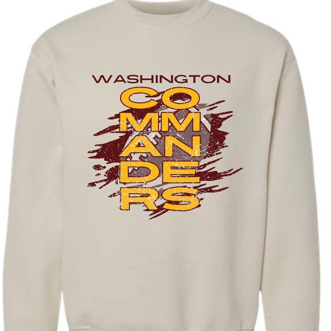 PNG Digital Download - Washington WA Football Commander - for DTF ...