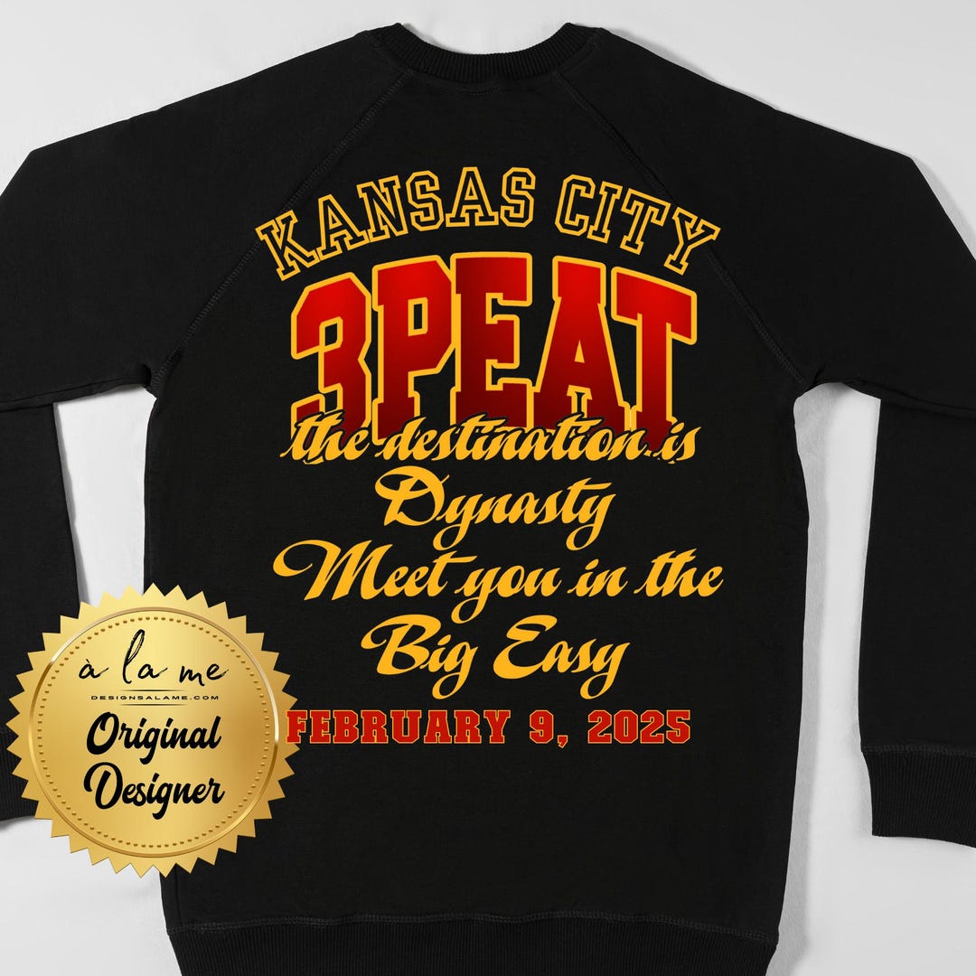 PNG Digital Download 3 Peat 3PEAT Three Peat Season KC Football-for ...