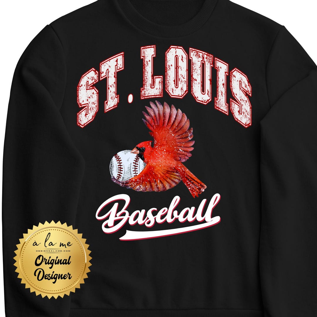 PNG Digital Download - St Louis Baseball Cards - for DTF Transfers for ...