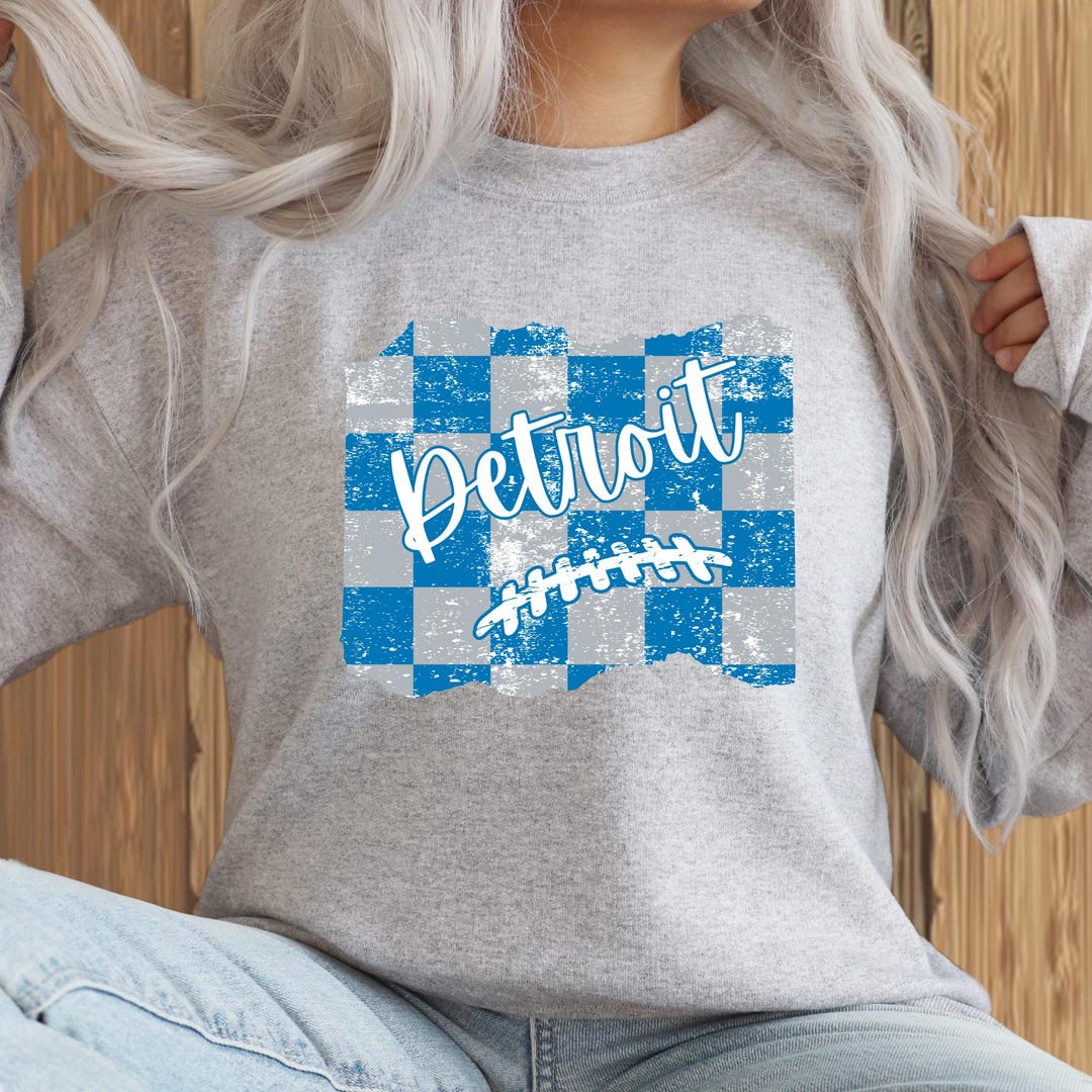 PNG Digital Download -detroit Michigan Football -for Sublimation & Dtf ...
