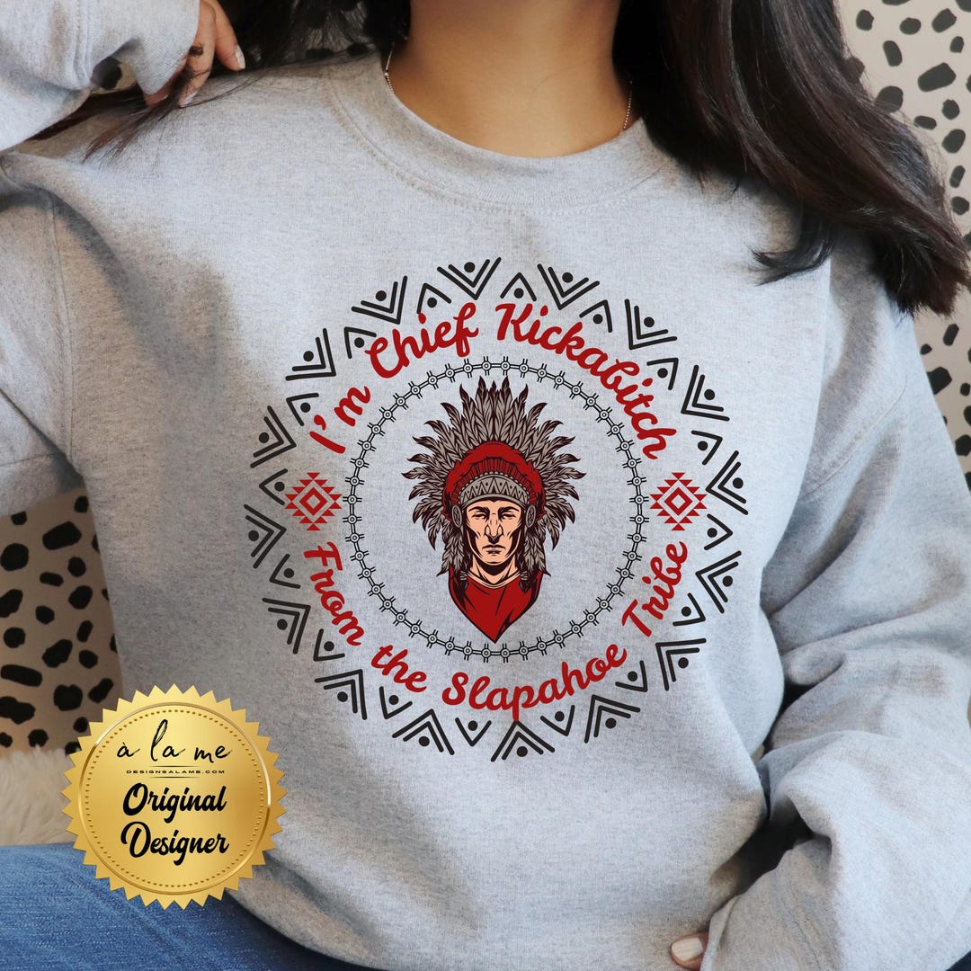 PNG Digital Download - Chief Kickabitch From Slapahoe Tribe ...