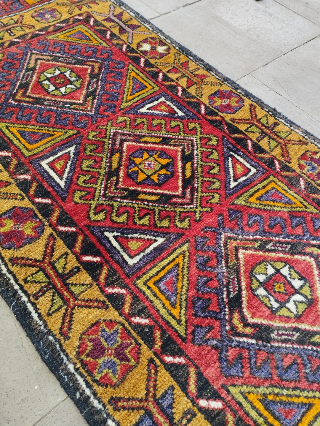 2x4 Old Rug, 2x4 Vintage Rug, 2x4 Turkish Rug, Anatolian Rug, 2x4 ...