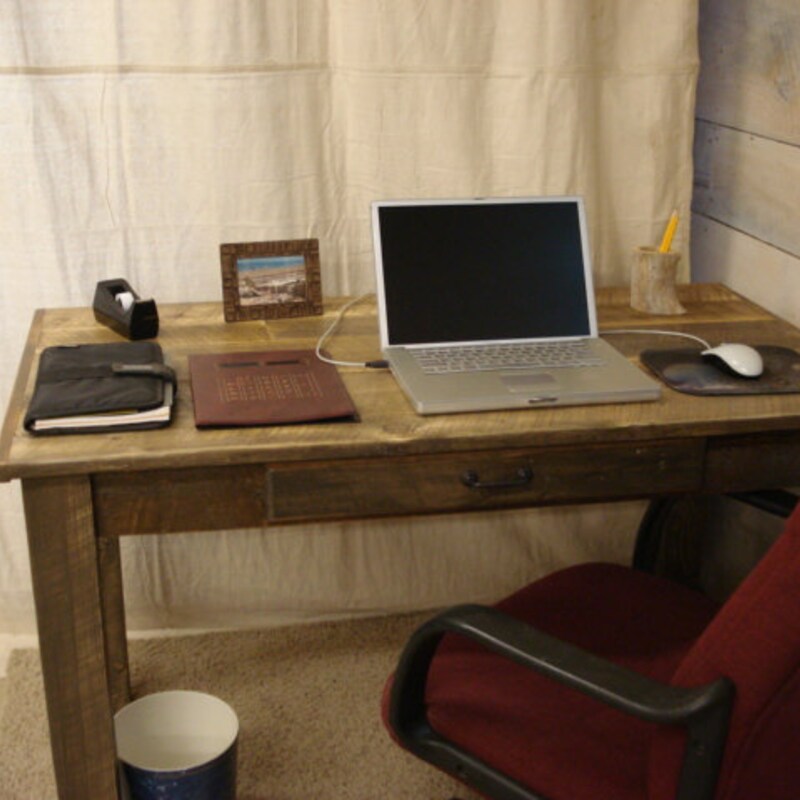 Rustic Desk - Etsy