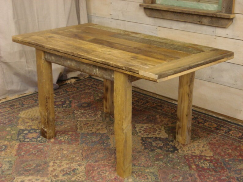 Rustic Table Farmhouse Table Dining Table Counter Height | Etsy