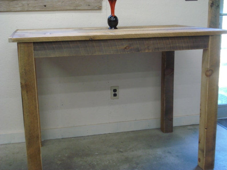 Farmhouse Counter Height Table (50" X 30" X 30" to 41"h) - Etsy