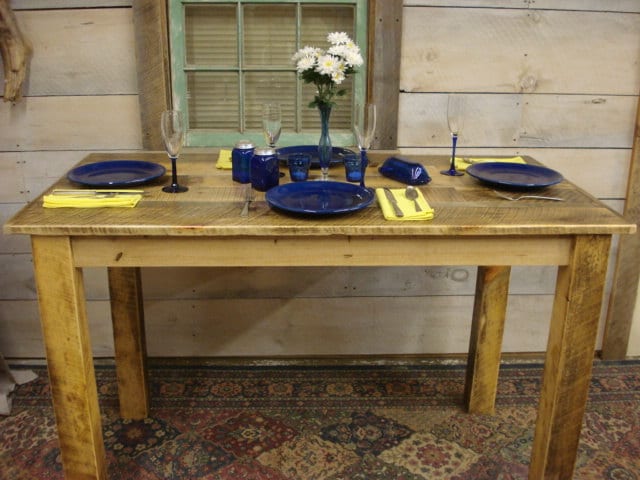 Farmhouse table Counter Height Dining room Table Farmhouse | Etsy