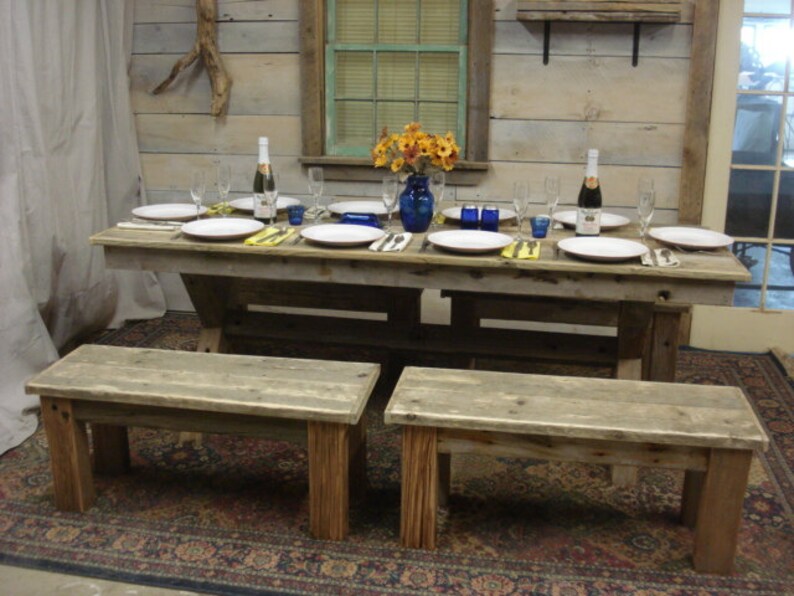 Driftwood Table Beach House Table 96 x 36 x 30 | Etsy