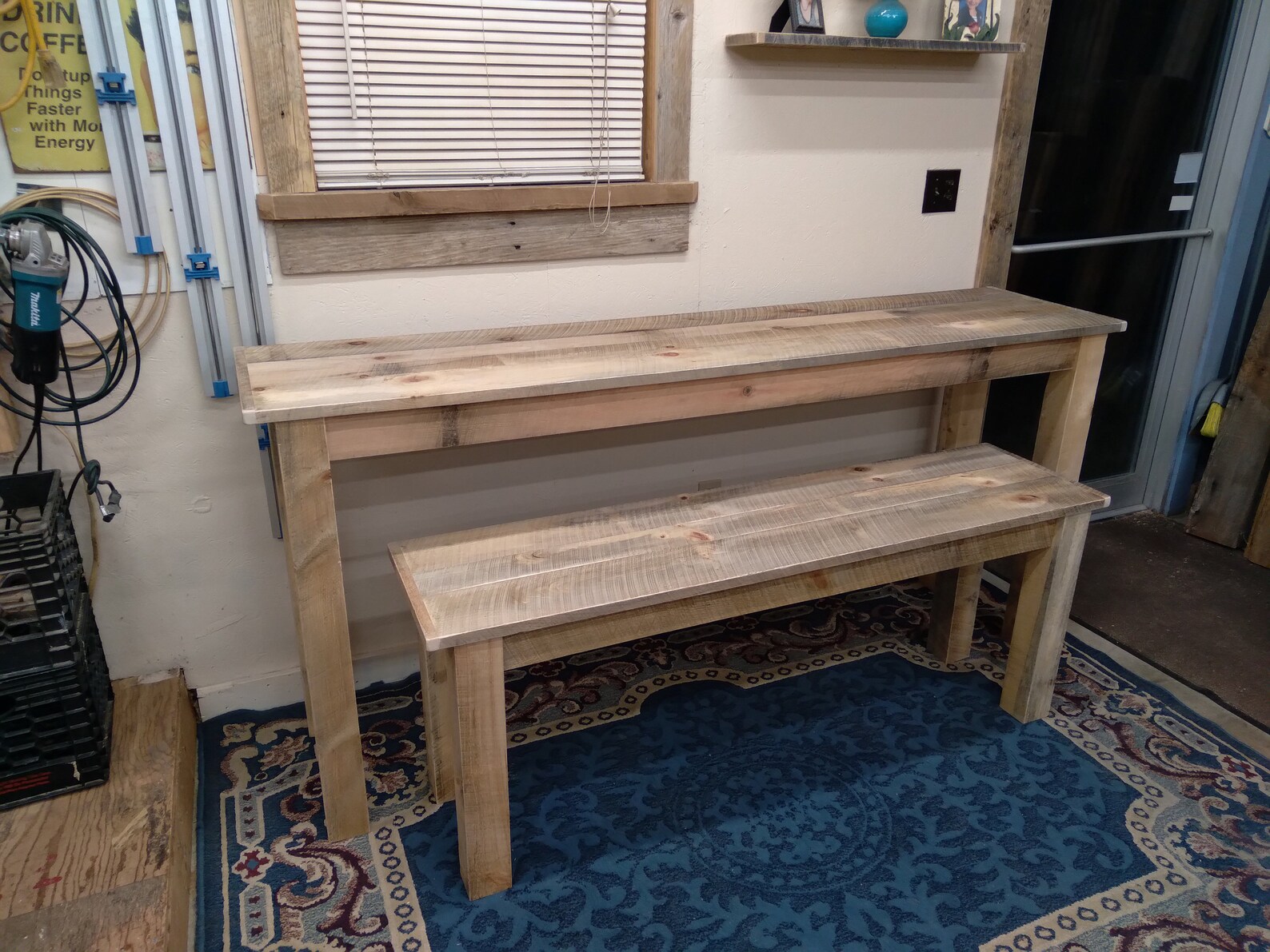 Farmhouse table Counter Height Dining room Table 78 x | Etsy