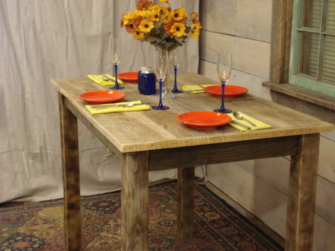 Counter Height Dining Room Table, Farmhouse 45 X 25deep X 30 or 36 High ...
