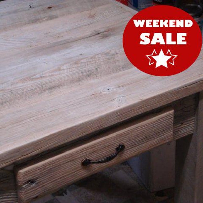 Distressed Desk - Etsy