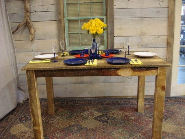 Farmhouse table Rustic Dining room Table 60 x 36 | Etsy